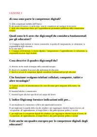 Paniere certificazione CODING. - Docsity