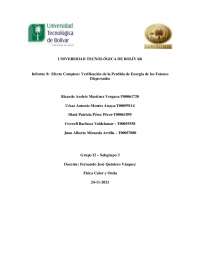 Informe 8 ley de compton - Docsity