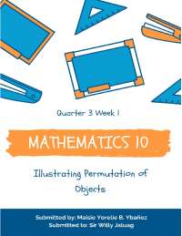 Illustrating and Differentiating Permutation from Combination of n ...