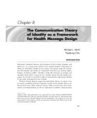 The Communication Theory of Identity as a Framework for Health Message ...