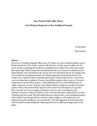 Conflict Theory: Neo-Weberian Perspective on Post-neoliberal Venezuela ...