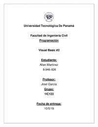 Ejemplos Visual Basic - Docsity