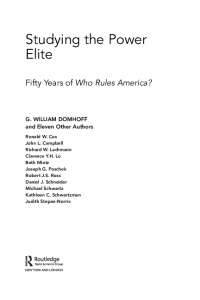 The power elite - Docsity