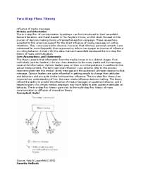 Two Step Flow Theory - Inlfuence of Media Messages | Study notes Mass ...