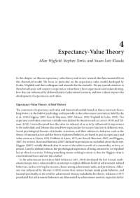 Expectancy - Value Theory - Docsity