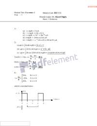 Electronics exercise and sheet - Docsity