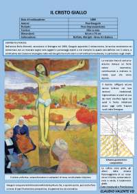 Il Cristo giallo - P. Gauguin - Docsity
