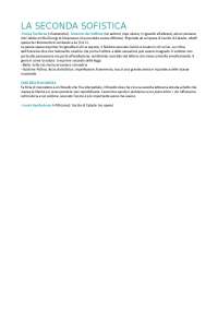 La seconda sofistica in Grecia - Docsity