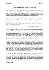 Comentario de Texto, John Stuart Mill. - Docsity