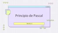 El Principio de Pascal - Docsity
