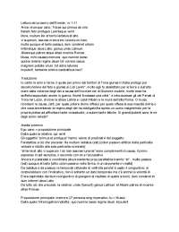 Proemio dell’Eneide Virgilio - Docsity