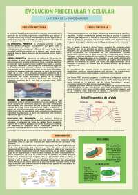 Evolucion precelular y celular - Docsity