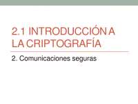 Criptografia criptografia criptografia - Docsity