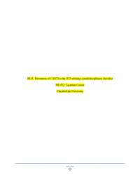 NR 452>RUA Capstone Evidence based paper. - Docsity