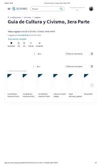 Guia de preguntas parte 3 | Ejercicios de Cultura Española | Docsity