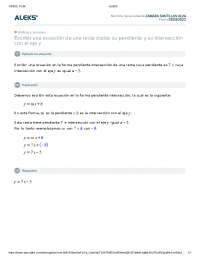 Ejericicios Aleks plataforma | Ejercicios de Matemáticas Aplicadas ...