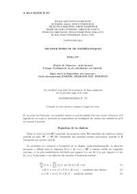 Equation de la chaleur - Docsity