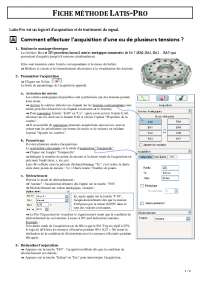 FICHE MÉTHODE LATIS-PRO - Docsity