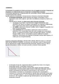 Domanda e offerta economia | Appunti di Economia Politica | Docsity