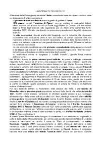 Mussolini ascesa al potere - Docsity