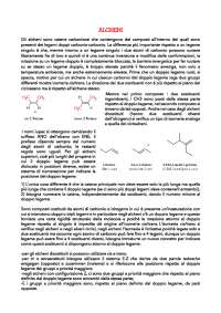 ALCHENI E ALCHINI: CARATTERISTICHE, NOMENCLATURA E REATTIVITA' - Docsity