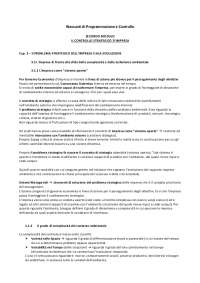 Programmazione e Controllo (2° modulo) - Docsity