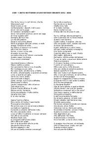 Canto notturno di un pastore - Docsity