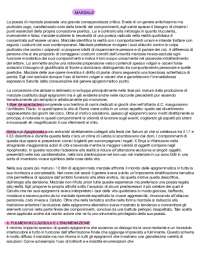 Riassunto su marziale e Plinio il vecchio | Schemi e mappe concettuali di Latino | Docsity