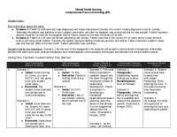 NUR 2459 Module2 IPR Assignment/Mental Health Nursing Interpersonal Process Recording (IPR - Docsity