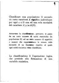 Dispense statistica, classificazioni distribuzioni e rappresentazioni - Docsity