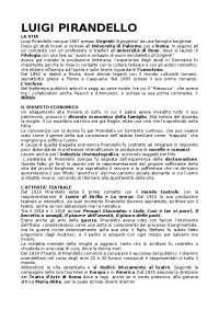 Pirandello: vita e opere | Appunti di Italiano - Docsity