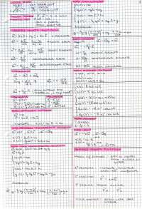 FORMULARIO ESAME FISICA I PROGRAMMA COMPLETO | Formulari di Fisica | Docsity