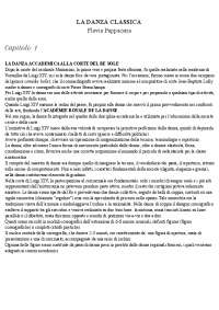 STORIA DELLA DANZA, Flavia Pappacena | Schemi e mappe concettuali di ...