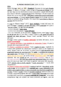 Primo e Secondo Heidegger: schema riassuntivo ed esaustivo su vita ...
