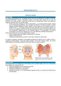 Resumen de sinusitis y complicaciones - Docsity