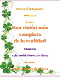 Una vision completa de la realidad. | Ejercicios de Humanidades y ...