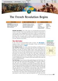 The French Revolution Begins | Lecture notes French Language | Docsity