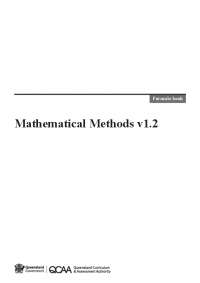 Mathematical Methods v1.2 | Summaries Mathematical Methods | Docsity