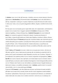 Gabriele D'Annunzio - estetismo, superomismo e panismo | Appunti di ...