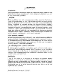 La eutanasia resumen | Resúmenes de Idioma Español | Docsity