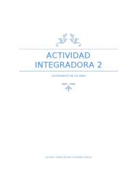 Actividad integradora 2 modulo 20 | Guías, Proyectos, Investigaciones de Física - Docsity