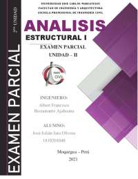 Ejercicios de analasis estructural metodo matricial parte 2 | Exámenes de Análisis Estructural ...