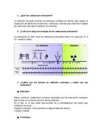 BIOFISICA Y RADIOLOGIA | Exámenes de Radiología - Docsity
