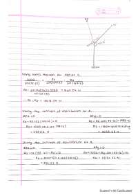 Handwritten notes for Applied or Engineering Mechanics | Lecture notes ...
