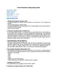 FINAL PARAMEDIC FISDAP STUDY GUIDE, COMPLETE STUDY GUIDE SCORE AN A | Exams Nursing | Docsity