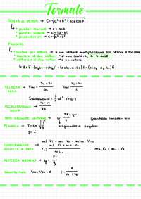 Formulari di Fisica - Gratis Online in PDF | Docsity