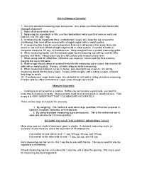 How to Measure Correctly | Study notes Art | Docsity