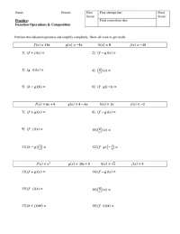 Practice: Function Operations & Composition 4] ( 10] ( 16] ( | Study ...