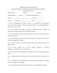 Examen # 2 de Morfofisiologia humana II | Exámenes de Morfología y ...