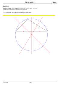 TRIANGLES 5ème | Schémas Géométrie | Docsity